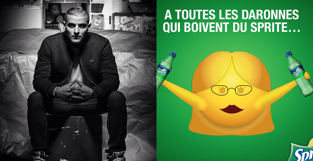 Sprite se fait de la pub grâce à Sofiane